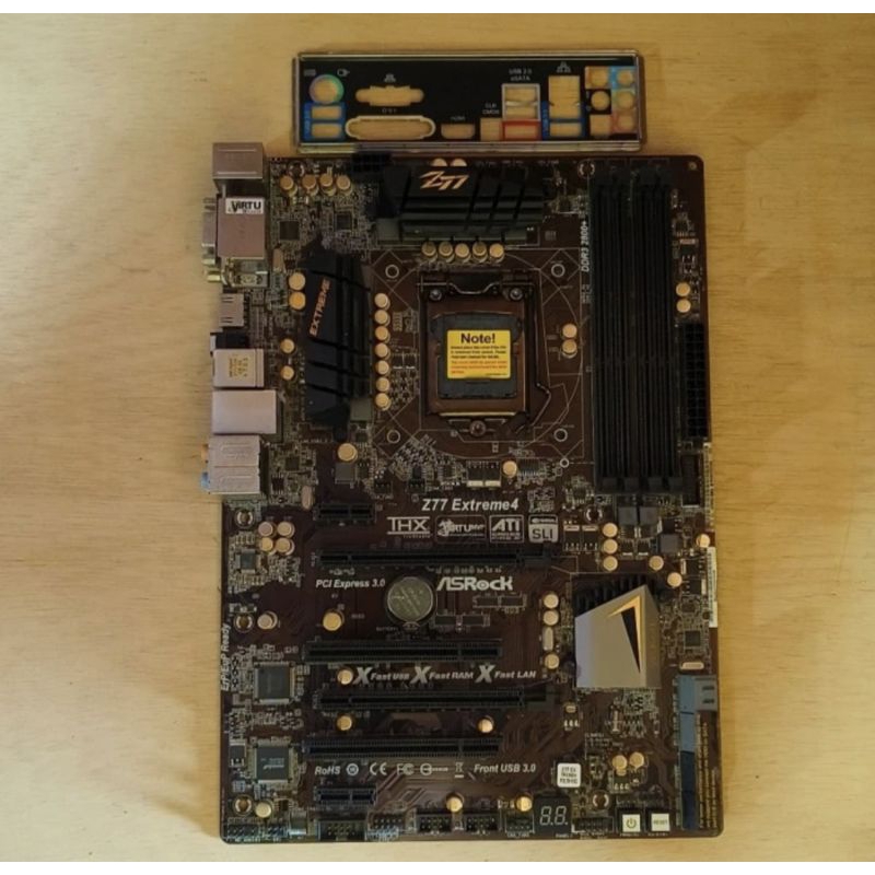 Jual MOBO/MOTHERBOAD ASROCK Z77 EXTREME 4 / SOCKET 1155 / 4 SLOT RAM DDR3 | Shopee Indonesia