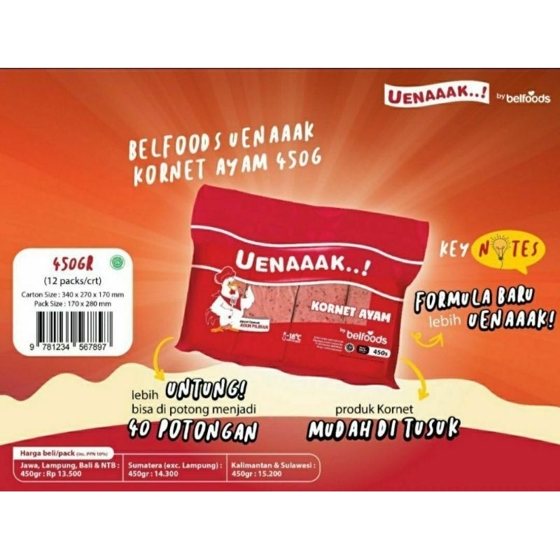 Jual Belfoods Luncheon Ayam 450gr | Shopee Indonesia