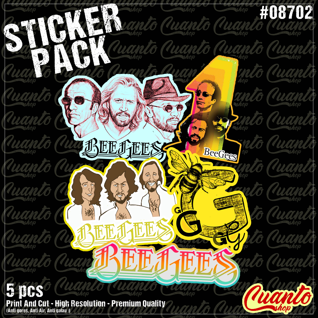 Jual Stiker Aesthetic Bee Gees | Shopee Indonesia