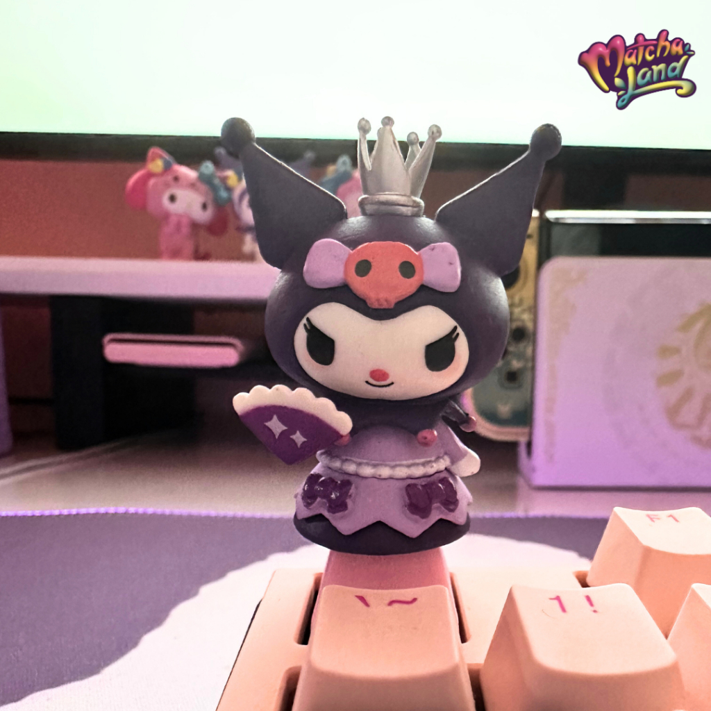 Jual Royal Sanrio Kuromi My Melody Keycaps Mechanical Keyboard ...