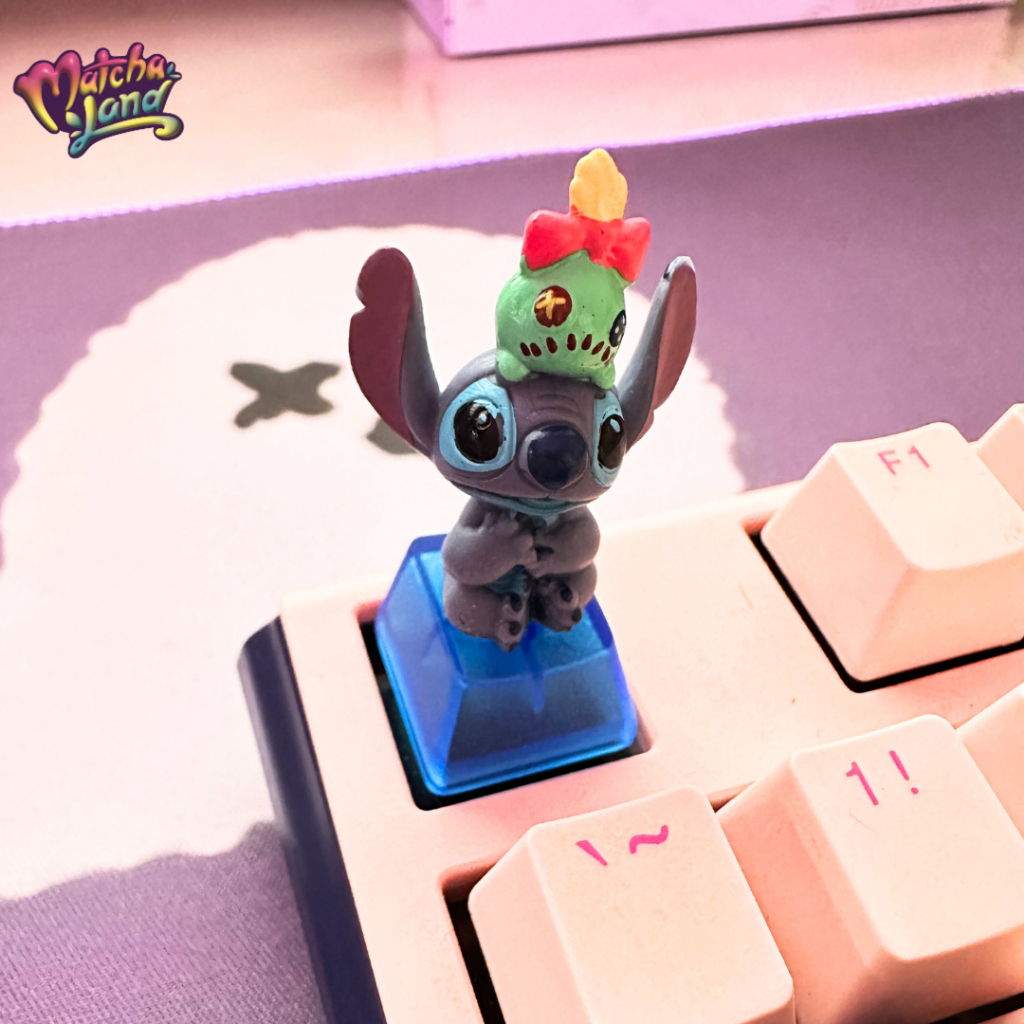 Jual Stitch Keycaps Mechanical Keyboard | MatchaLand | Shopee Indonesia