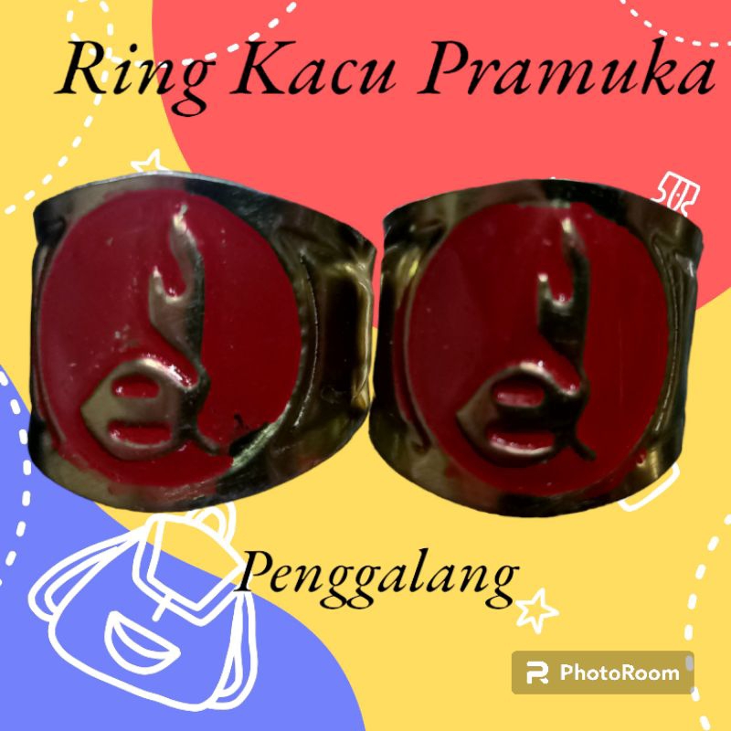 Jual Ring Pramuka ring Kacu Pramuka Ring hasduk kodian , 50 biji ,100 ...