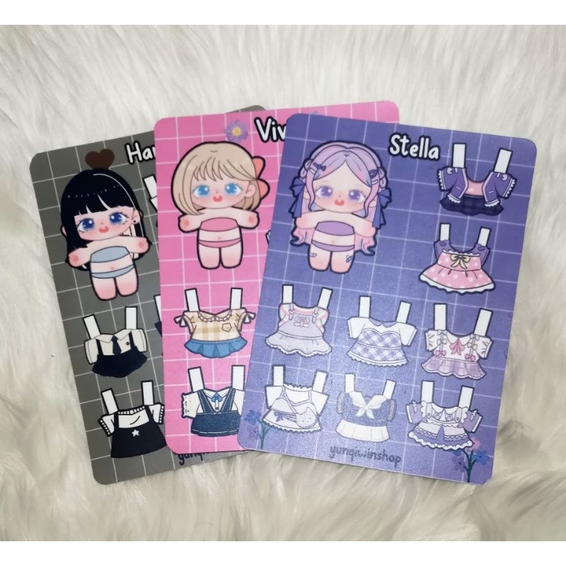 Jual Paper doll mainan bongkar pasang mainan bp jadul 90'an mainan ...