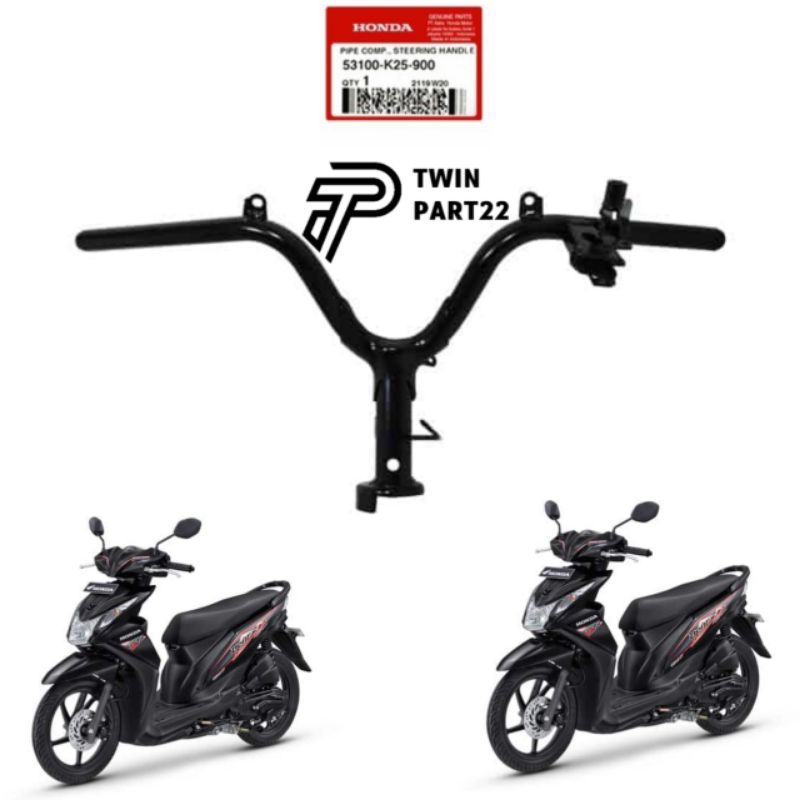 Jual Pipe Comp Steering Handel Stang Setir Stir Honda Beat Fi Tipe Rem ...