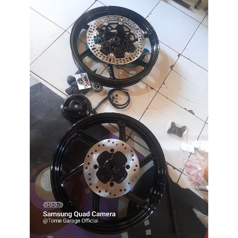 Jual Velg ninja cb150r old pnp RR SS R #free warna bosq | Shopee Indonesia