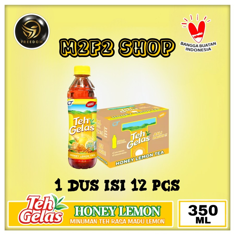 Jual Teh Gelas Honey Lemon Tea Botol Plastik Pet - 350 ml (Kemasan ...