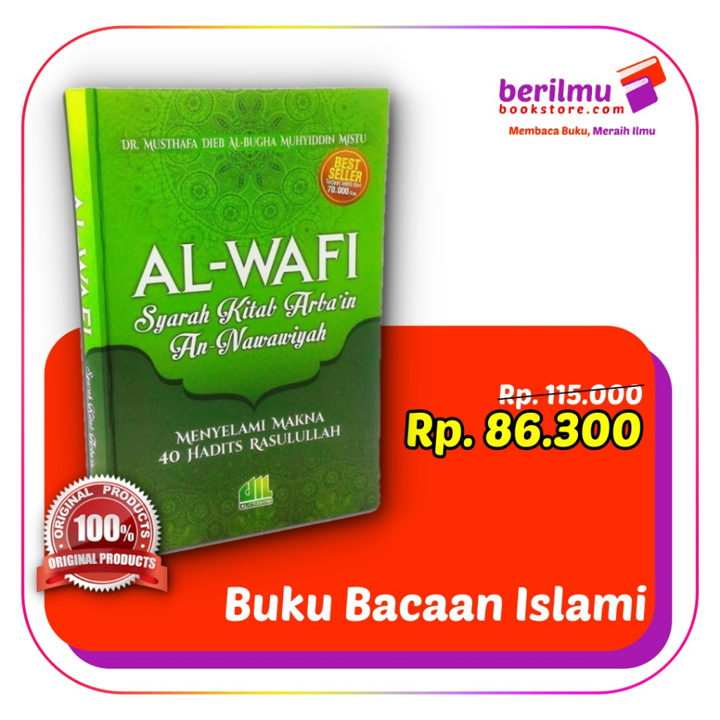 Jual Buku AL-WAFI Syarah Kitab Arbain | Buku Islami | 100% Buku ...