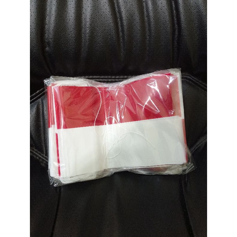 Jual Bendera Merah Putih Renteng plus Tali isi 35 lembar bendera | Shopee Indonesia