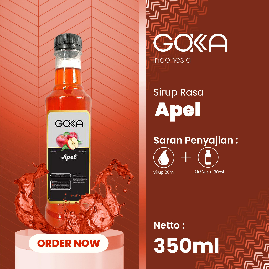Jual Sirup Rasa Apel / Minuman Syrup Rasa Apel 350ml | Shopee Indonesia