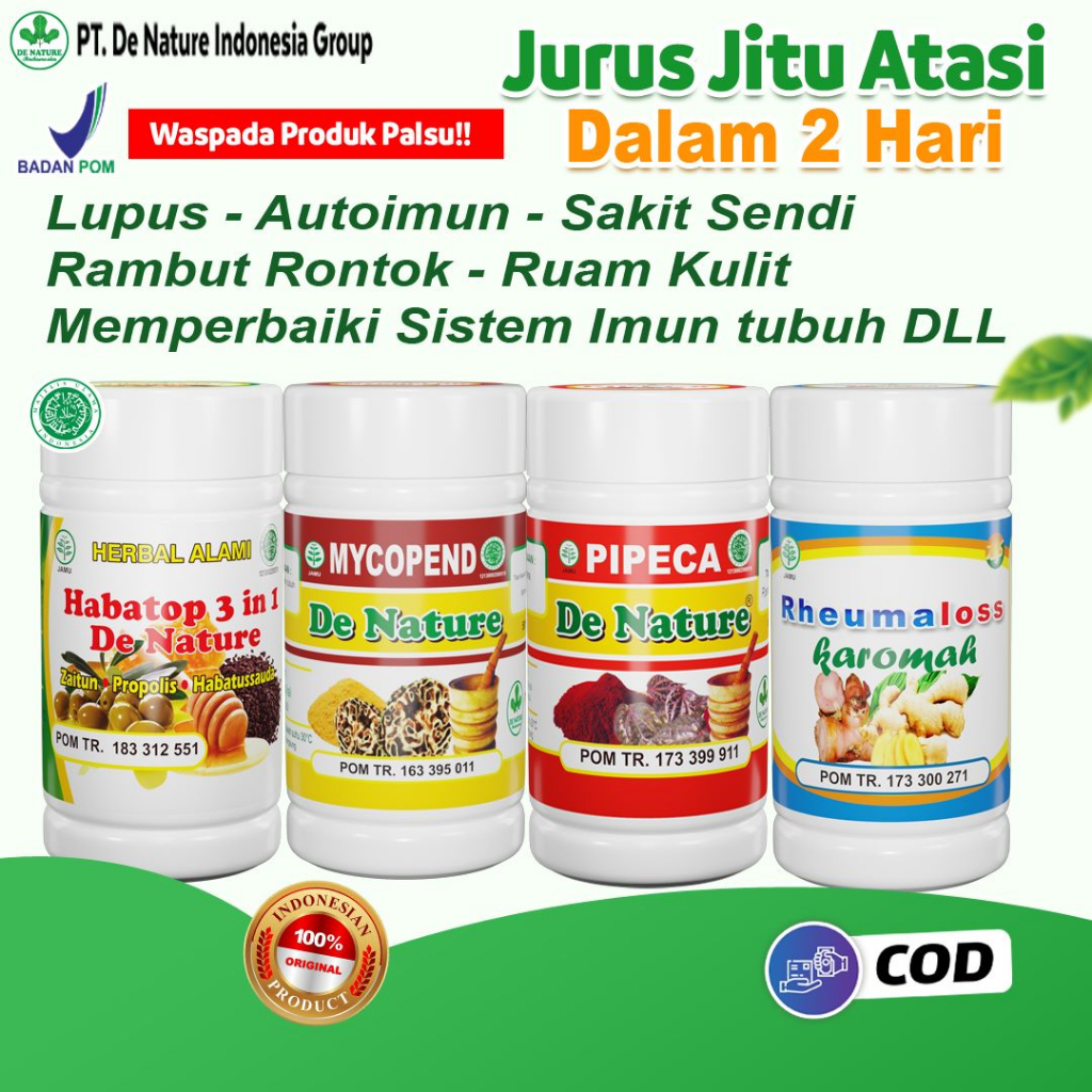 Jual Obat Aoutoimun Lupus Ampuh AUTO IMUN Obat Ruam Kulit Rambut rontok ...