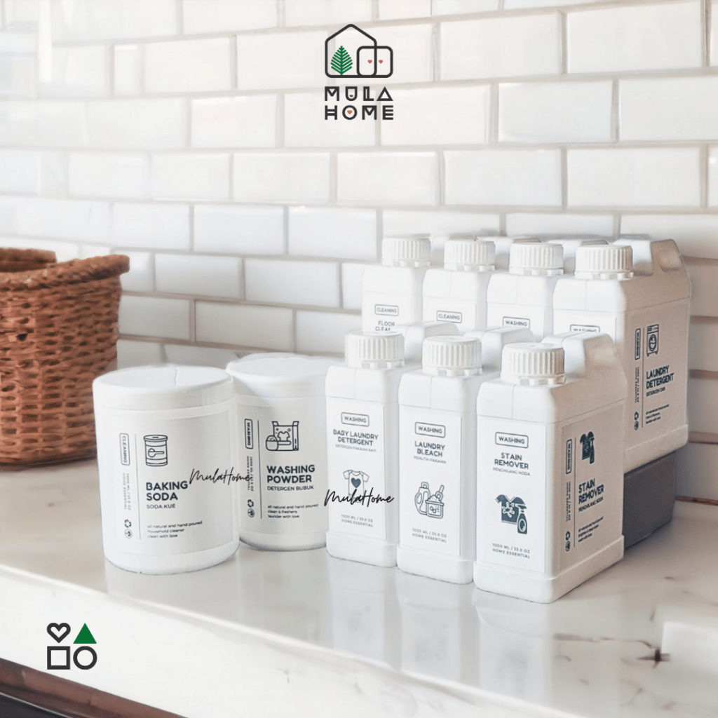 Jual LONDRe Laundry Detergent Bottle 1000 ml/1 Liter Botol Refill ...