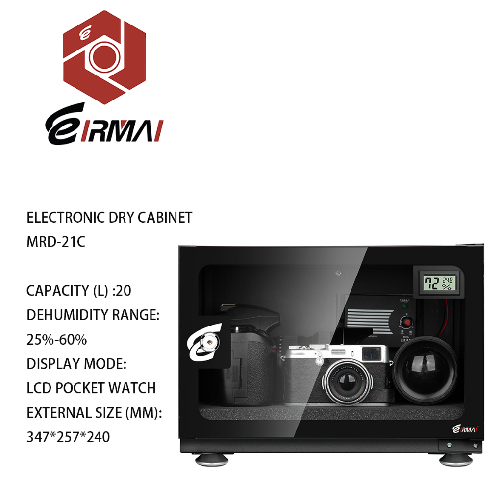 Jual Dry Box Dry Cabinet camera EIRMAI MRD - 21C Digital Drybox kamera ...