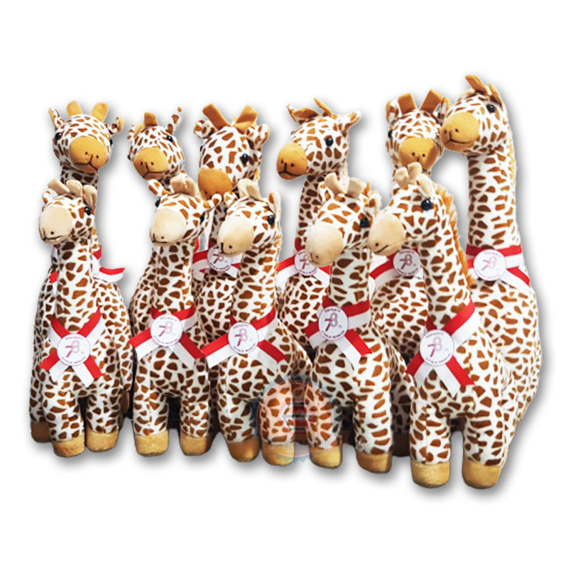 Jual Boneka Jerapah Souvenir HUT RI Hadiah Lomba 17 Agustus Edisi ...