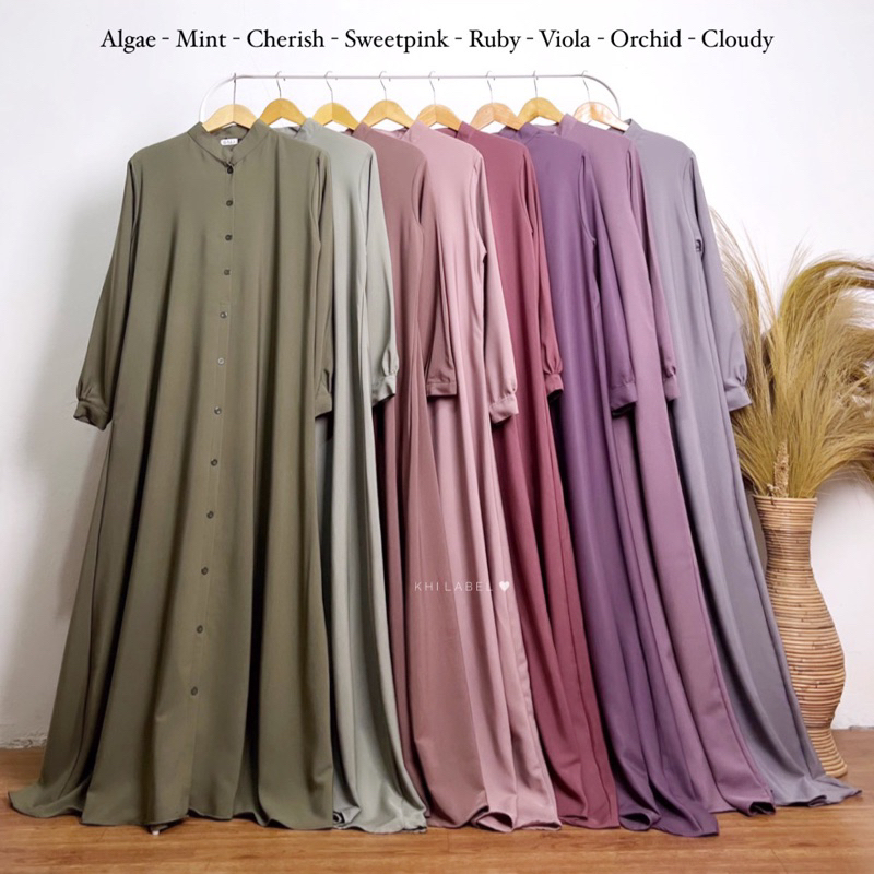 Jual LOCA DRESS GAMIS FULL KANCING | Premium Dress | Gamis Premium BIG SIZE LD 120 | Shopee ...
