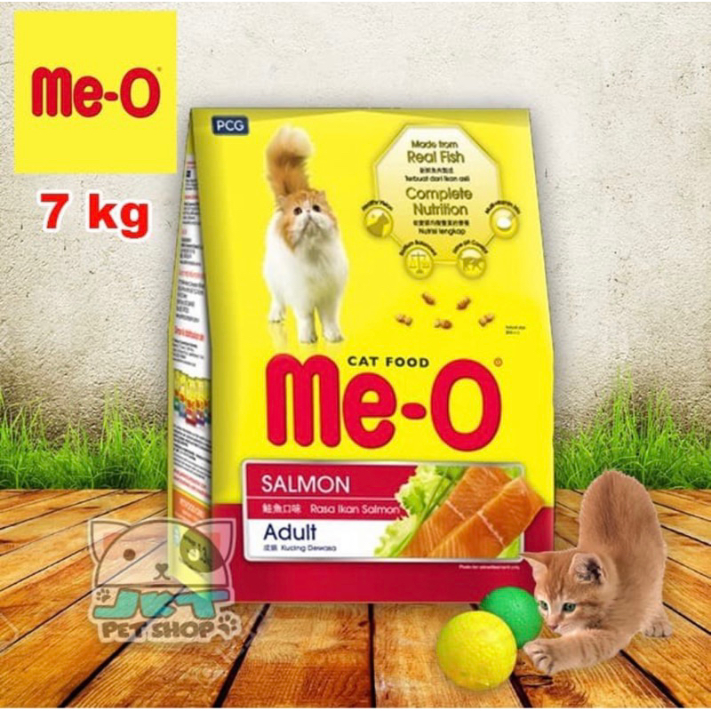 Jual Meo Salmon Makanan Kucing Cat Food 7kg | Shopee Indonesia