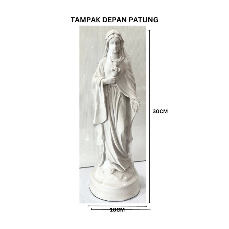 Jual Patung Maria Hati Kudus - patung katolik | Shopee Indonesia