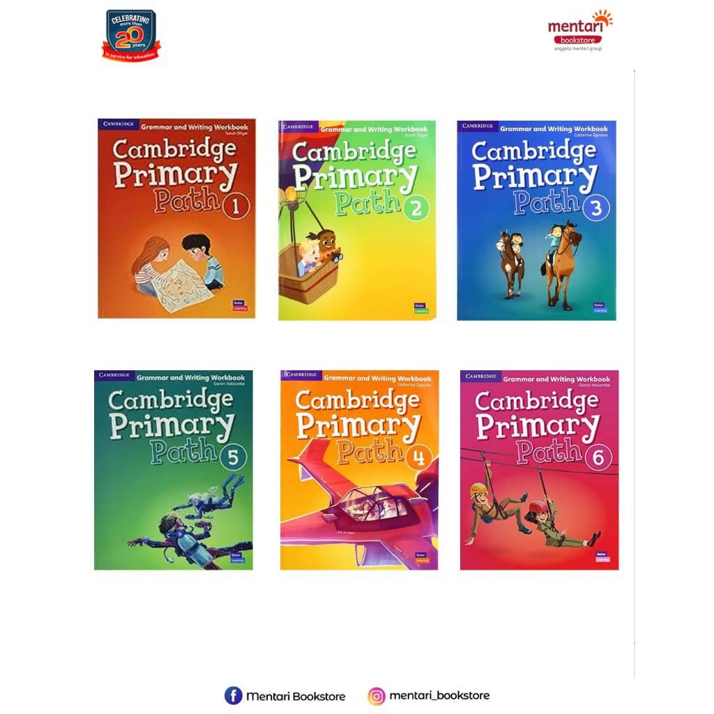 Jual Cambridge Primary Path Grammar and Writing Workbook | Buku Tata bahasa Level SD | Shopee ...