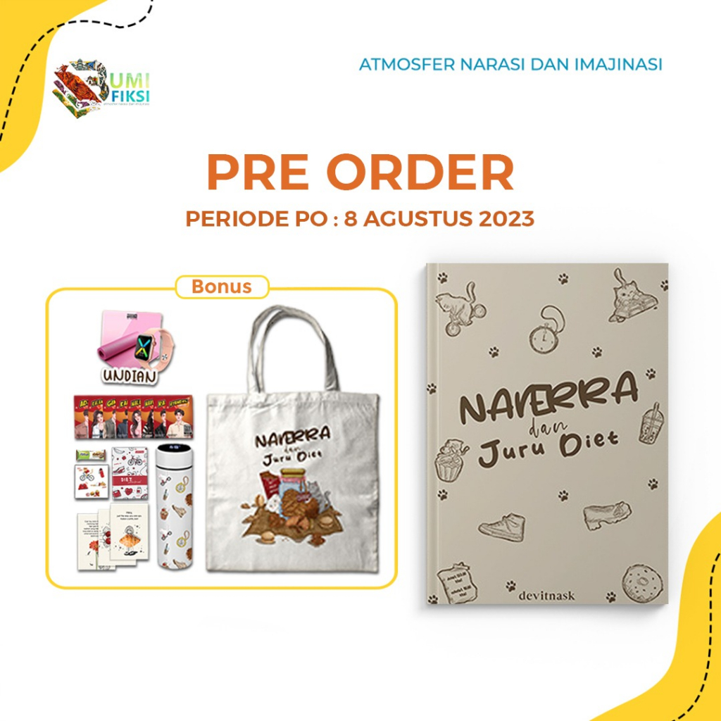 Jual PRE ORDER - NAVERRA & JURU DIET - DEVINASK - AKAD - BUMIFIKSI ...