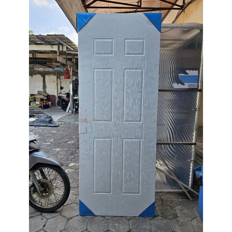 Jual Pintu Kamar Pintu Utama Plat Baja KB 0301-0302 0.3mm/0.5mm Bukan Kayu | Shopee Indonesia