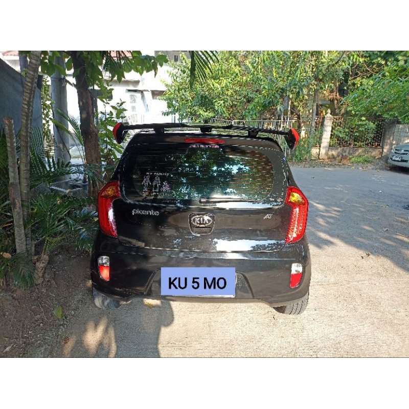 Jual SPOILER ALL NEW KIA PICANTO MODEL URBANTE BAHAN PLASTIK | Shopee ...