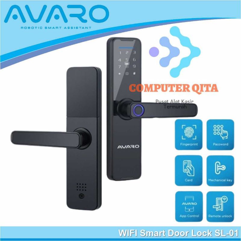 Jual Doorlock Smart key pintu digital wifi(ASLI) | Shopee Indonesia
