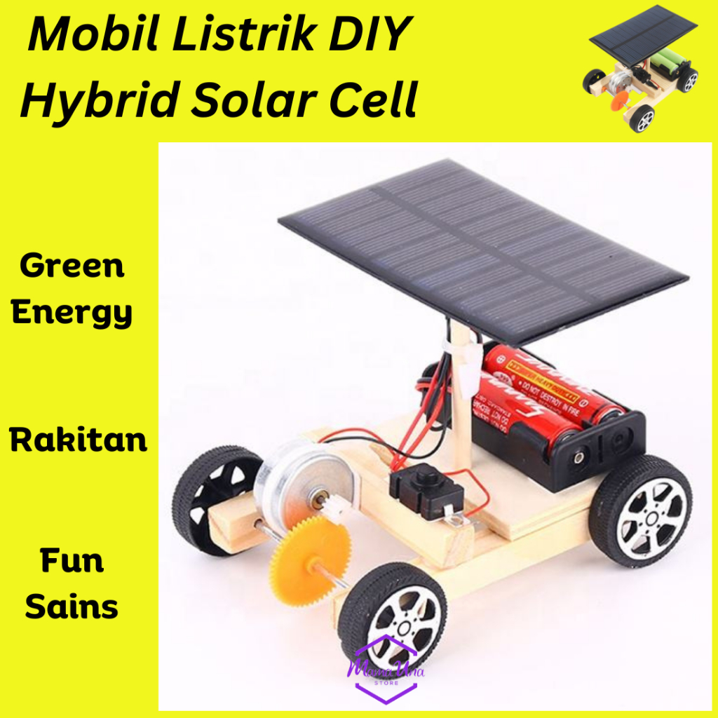 Jual Mobil DIY Rakitan Solar Panel Hybrid Tenaga Surya Mainan Anak ...