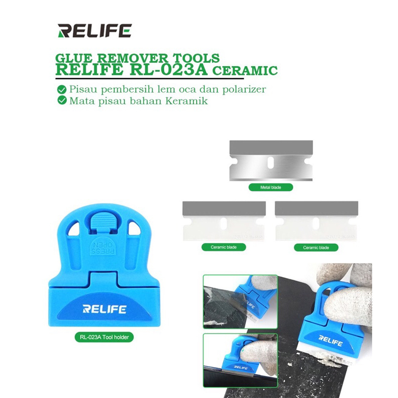 Jual Alat Pembersih Lem OCA & Polarizer LCD HP Merk Relife RL 023A ...