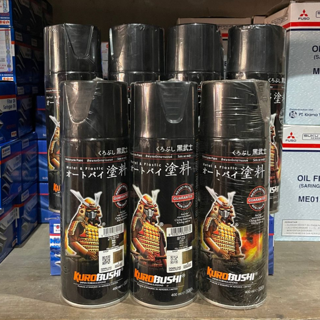 Jual KMD | Pylox Samurai Cat Semprot / Samurai Paint Kurobushi 400ML ...
