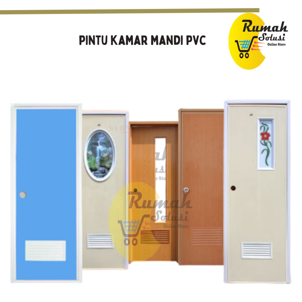 Jual Pintu Kamar Mandi PVC Submarine Pintu PVC | Shopee Indonesia