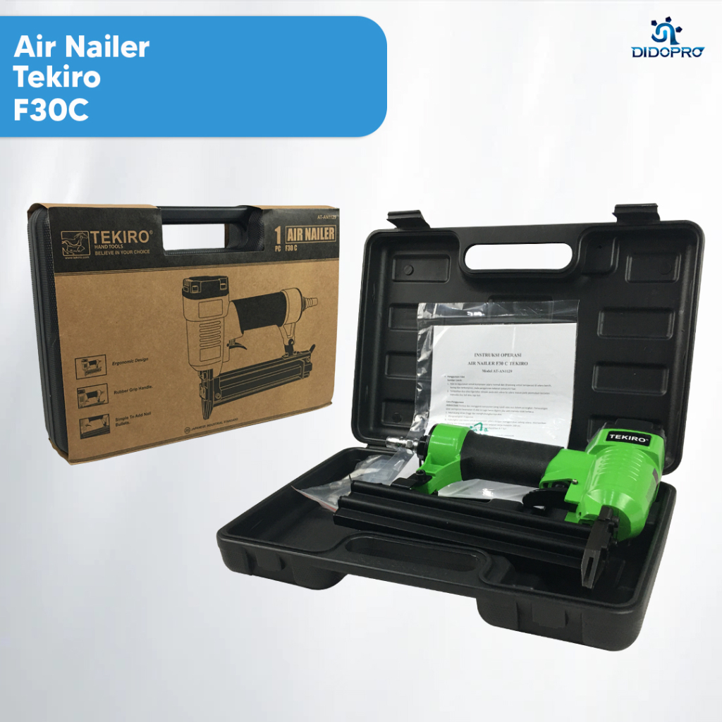 Jual Alat Nailer Angin Tekiro F30 / Mesin Tembak Paku Compresor Angin Lurus I | Shopee Indonesia