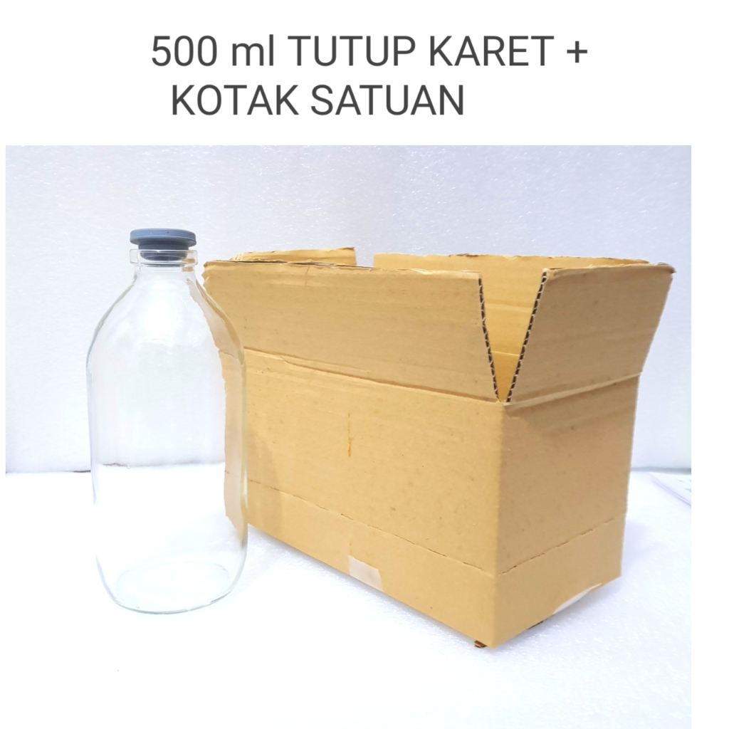 Jual 500ml BOTOL ASI KACA 500 ML+ TUTUP KAYU / Botol Souvemir / Vas ...