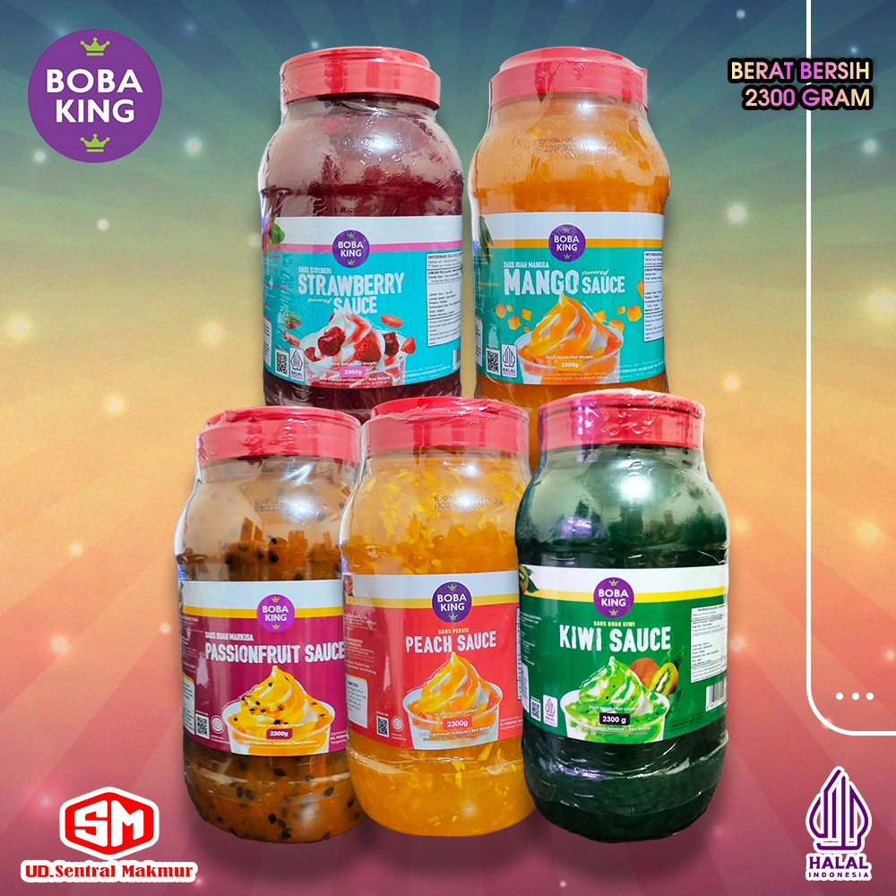 Jual "BOBA KING" SAUCE & JELLY 2/2,3 KG | Shopee Indonesia