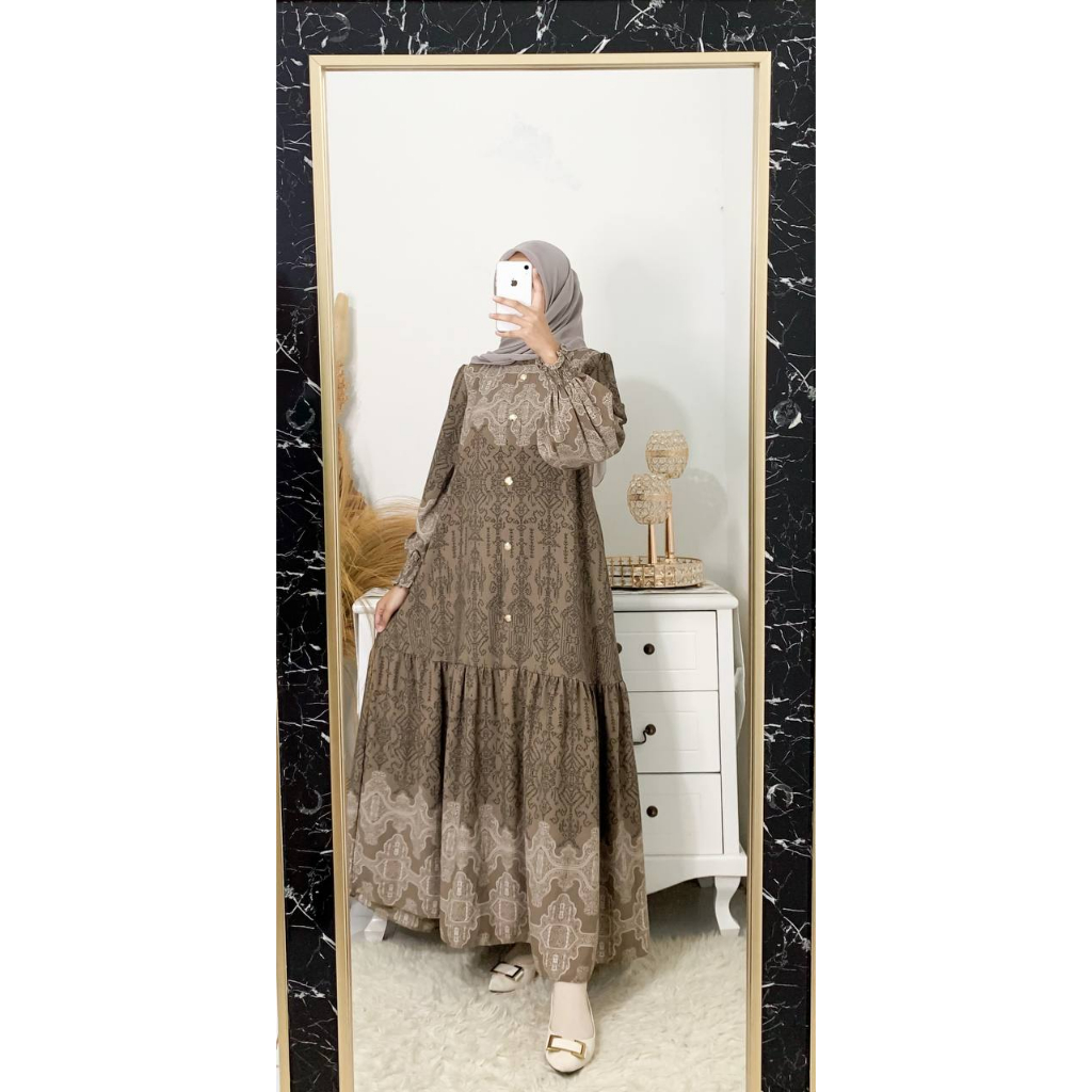 Jual Shabira Dress Premium Series By Izzati | Shopee Indonesia