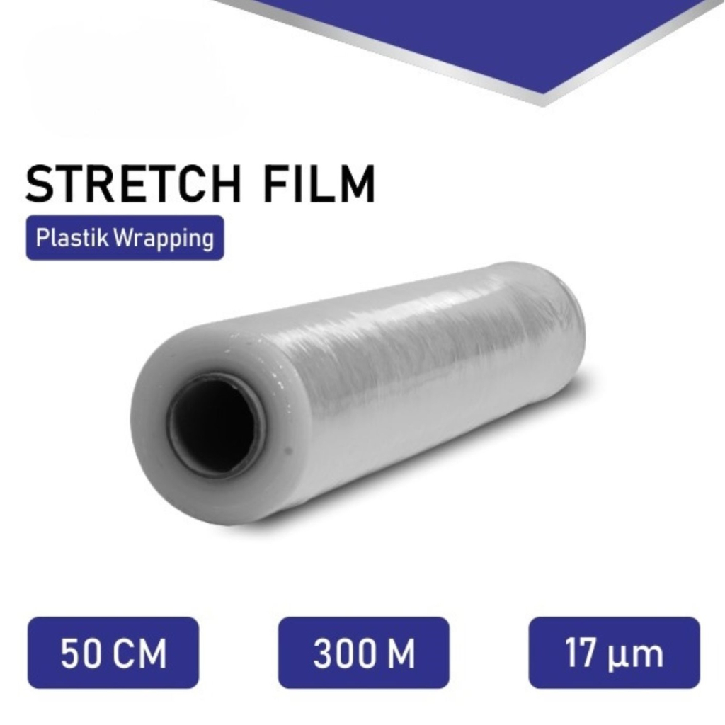 Jual Plastic Wrapping Clear 17 Micron x 300 M x 50 CM | Shopee Indonesia
