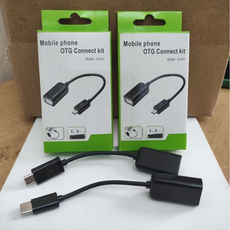 Jual KABEL DATA OTG UNIVERSAL MICRO TYPE C | Shopee Indonesia
