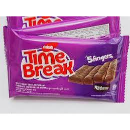 Jual SNACK COKLAT TIME BREAK RENCENG KUE WAFER COKELAT MAKANAN RINGAN ...