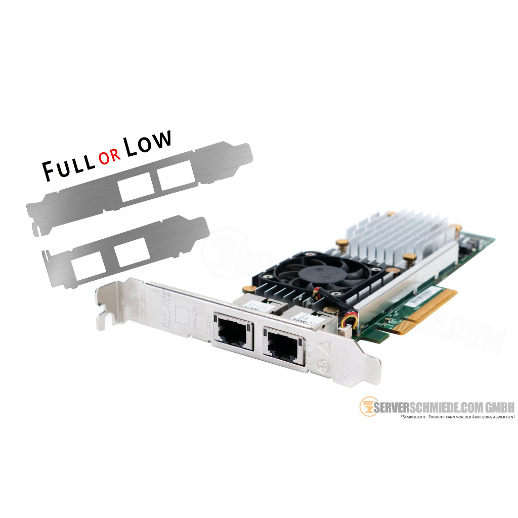Jual Lan Card 2 Dual Port 10G RJ45 Ethernet Broadcom BCM57810 Mikrotik ...