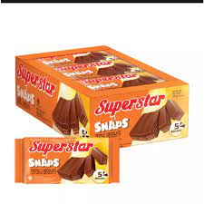 Jual SNACK COKLAT SUPERSTAR SNAPS BOX KUE WAFER COKELAT JAJANAN WARUNG ...