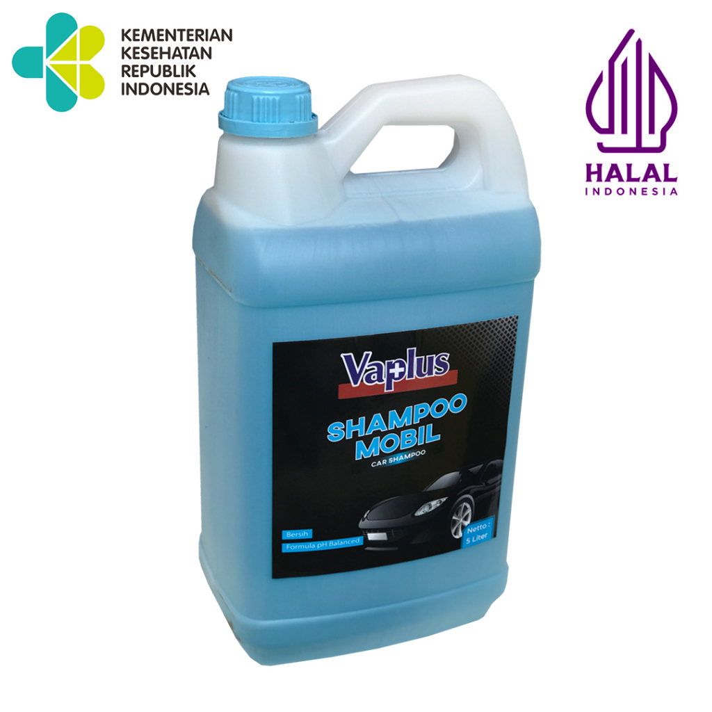 Jual VAPLUS SABUN CUCI MOBIL MOTOR KENDARAAN CAR SHAMPOO 5 LITER ...
