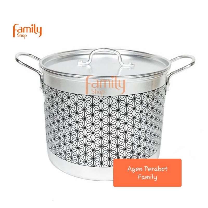 Jual PANCI TINGGI JAWA / STOCK POT GEOMETRICO 26 CM SOFT ANODIZED ...