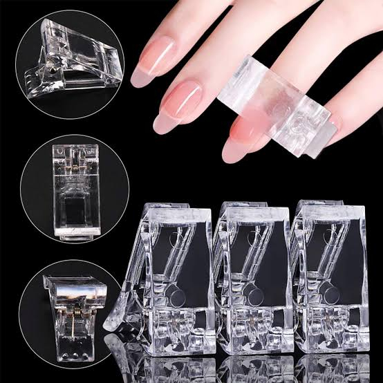 Jual NAIL CLIP FOR POLYGEL PENJEPIT KUKU NAIL EXTENSION KLIP PLASTIK ...