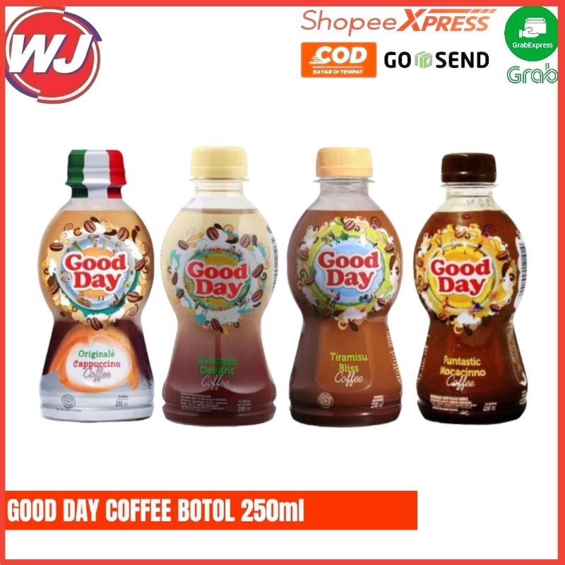 Jual GOOD DAY COFFEE BOTOL 250ml | Shopee Indonesia