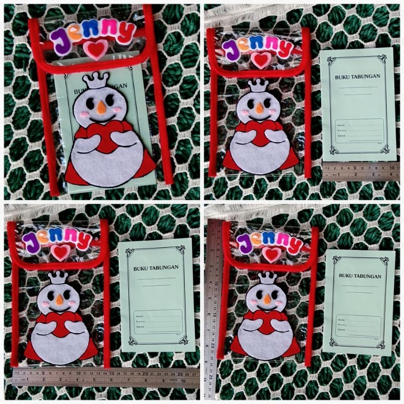 Jual Sampul Buku Tabungan/Cover Buku Tabungan Karakter Nama | Shopee ...