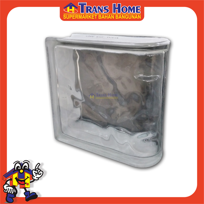 Jual GLASS BLOCK MULIA WAVE END BLOCK (MULIA_GB ) | Shopee Indonesia