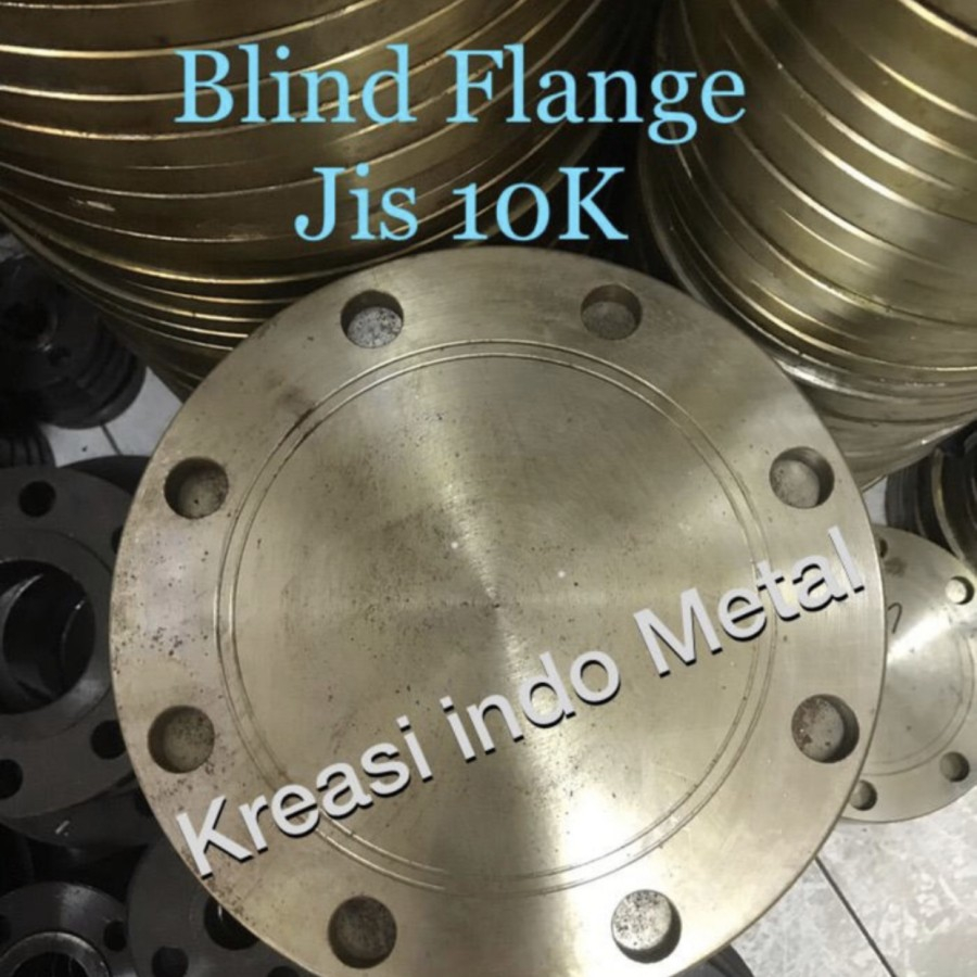 Jual 11/2” Blind Flange Jis 10k - 1,5 inch Flange Buta jis 10 K ( besi ...