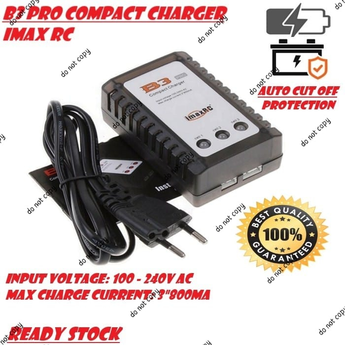 Jual Imax B3 Pro B3AC Lipo Balance Charger 2S 3S Lipo Battery Charger ...
