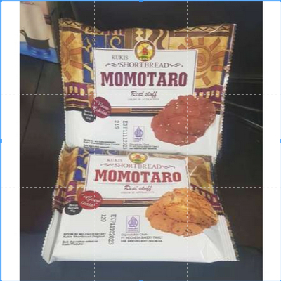 Jual KUKIS VIRAL MOMOTARO ShortBread Cookies by Aoka 45 gr Aoka ...