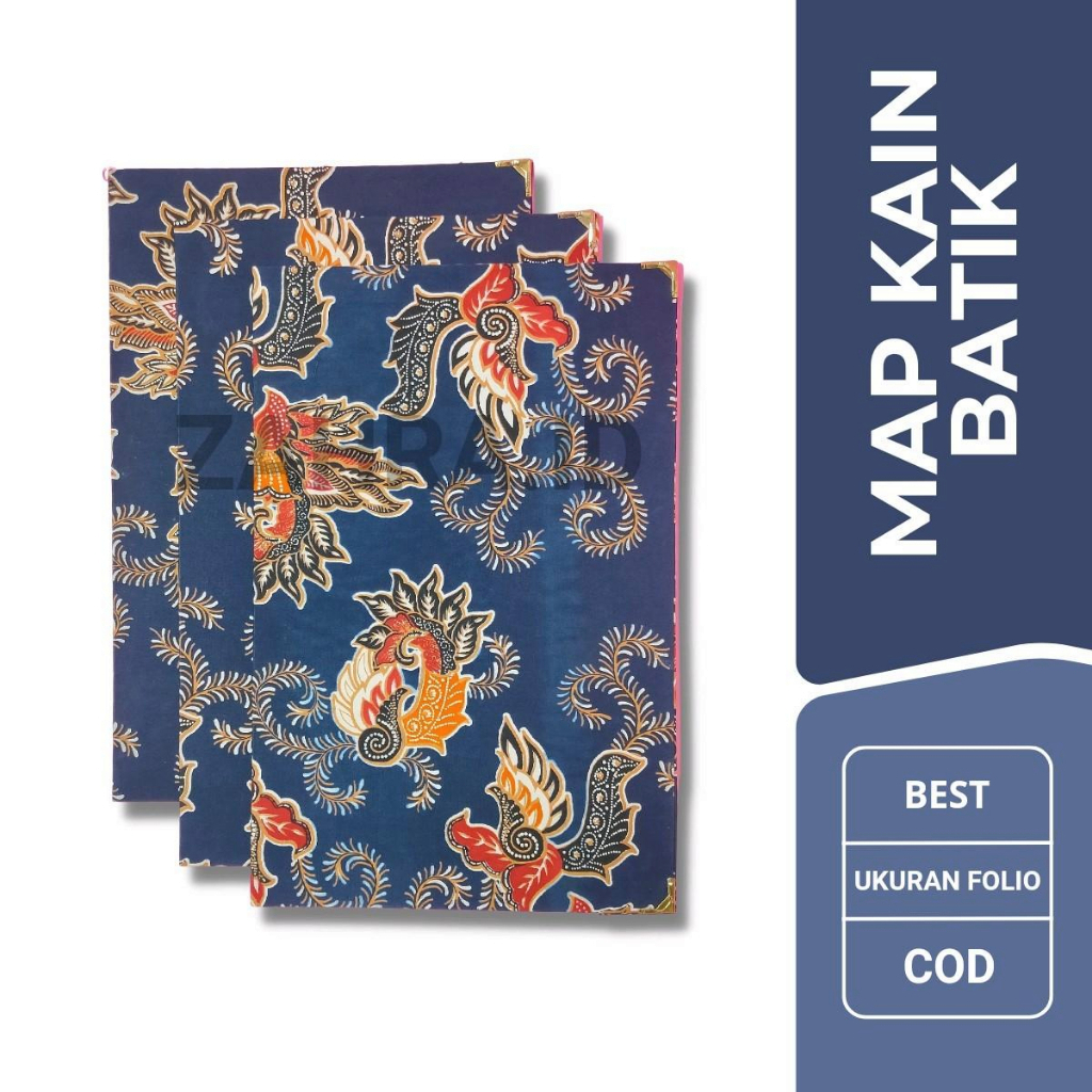 Jual Stopmap / Map Kain Folio Motif Batik Stationery Perlengkapan Kantor | Shopee Indonesia