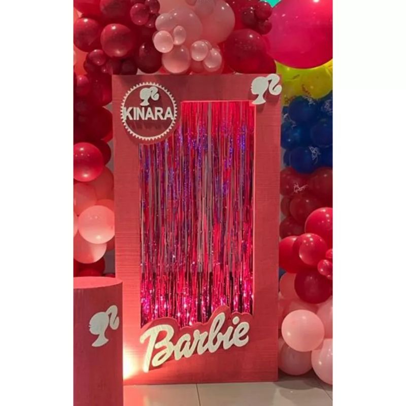 Jual Backdrop styrofoam foto booth barbie | Shopee Indonesia