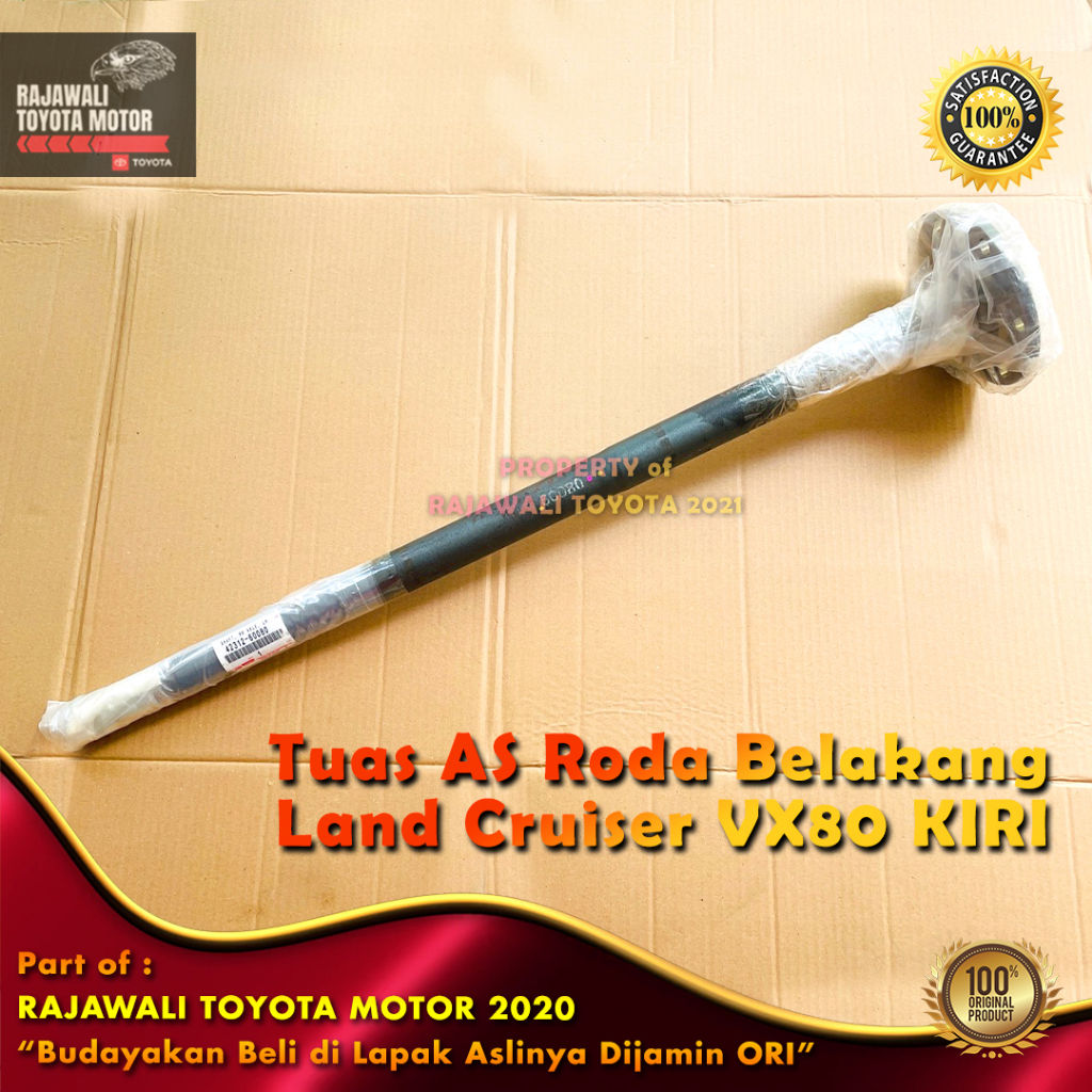 Jual As Roda Belakang Land Cruiser VX80 HDJ80 KIRI New Original Shaft ...
